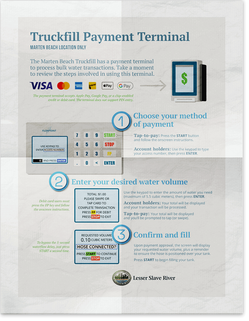 Lesser Slave River | Water Truck Fill Stations